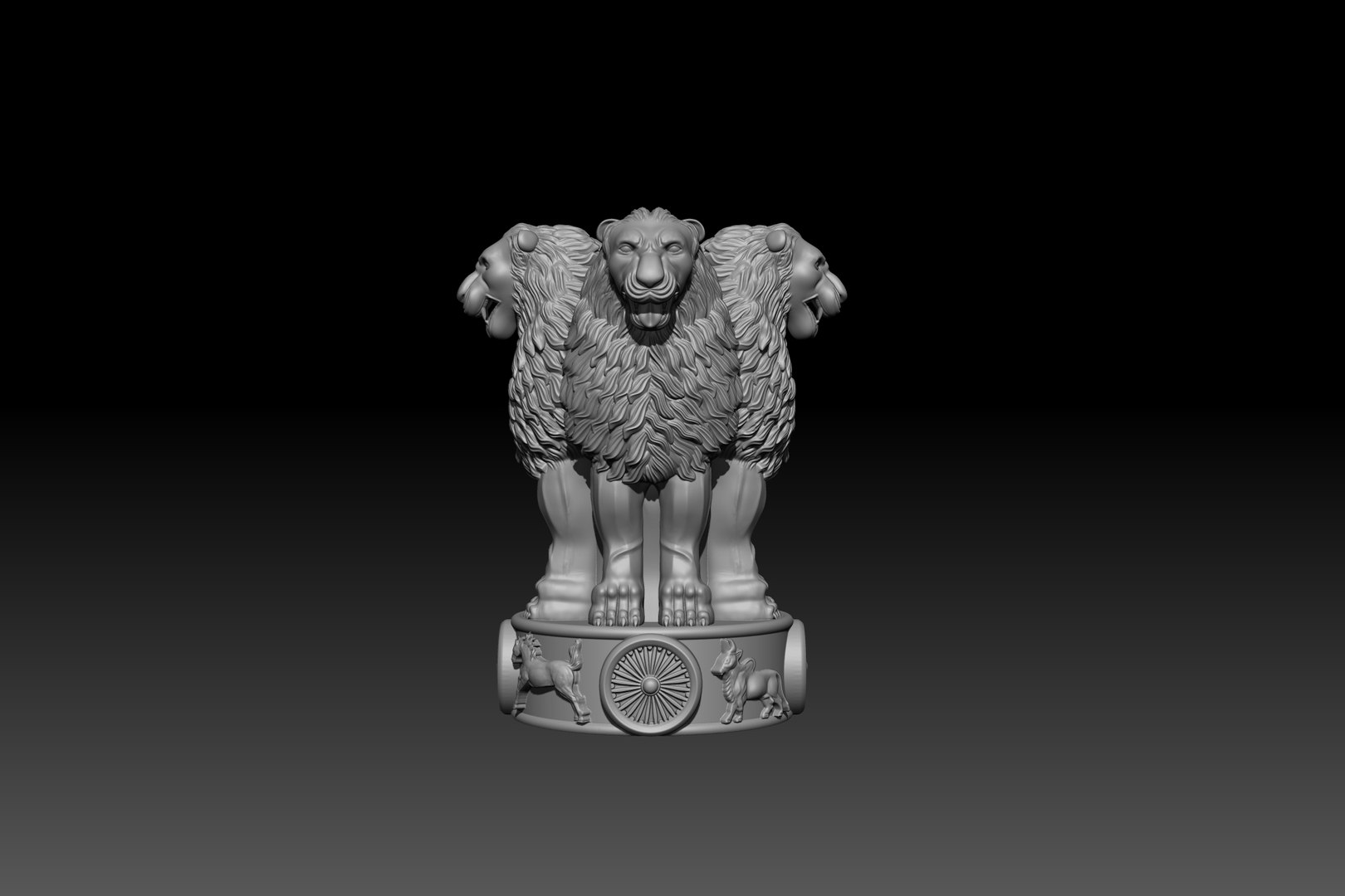 NEW ASHOKA EMBLEM FOR 3D PRINTING STL MODEL Model - TurboSquid 2192445