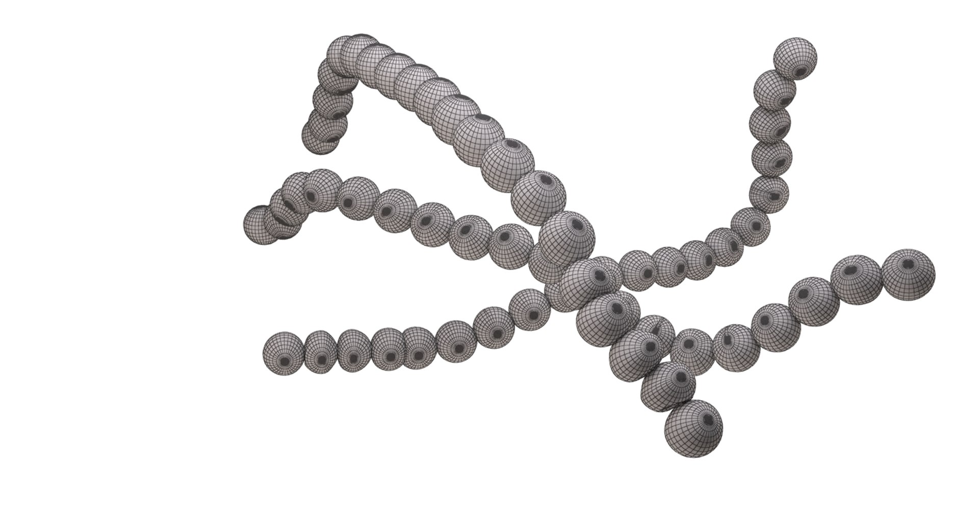 Streptococcus Pyogenes Bacteria 3D Model - TurboSquid 1251302