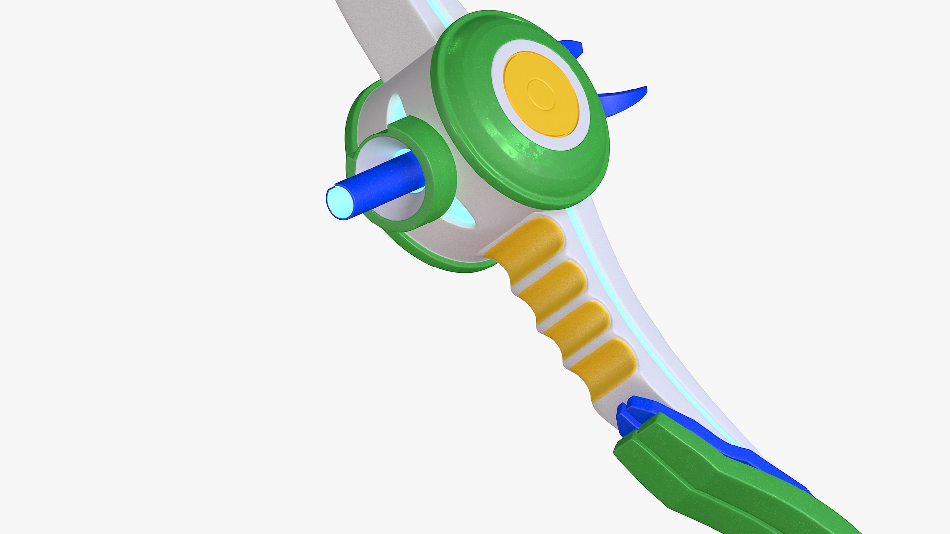 3D Model Weapon Blaster Luigi Super Mario Rabbids Sparks Of Hope 8K ...