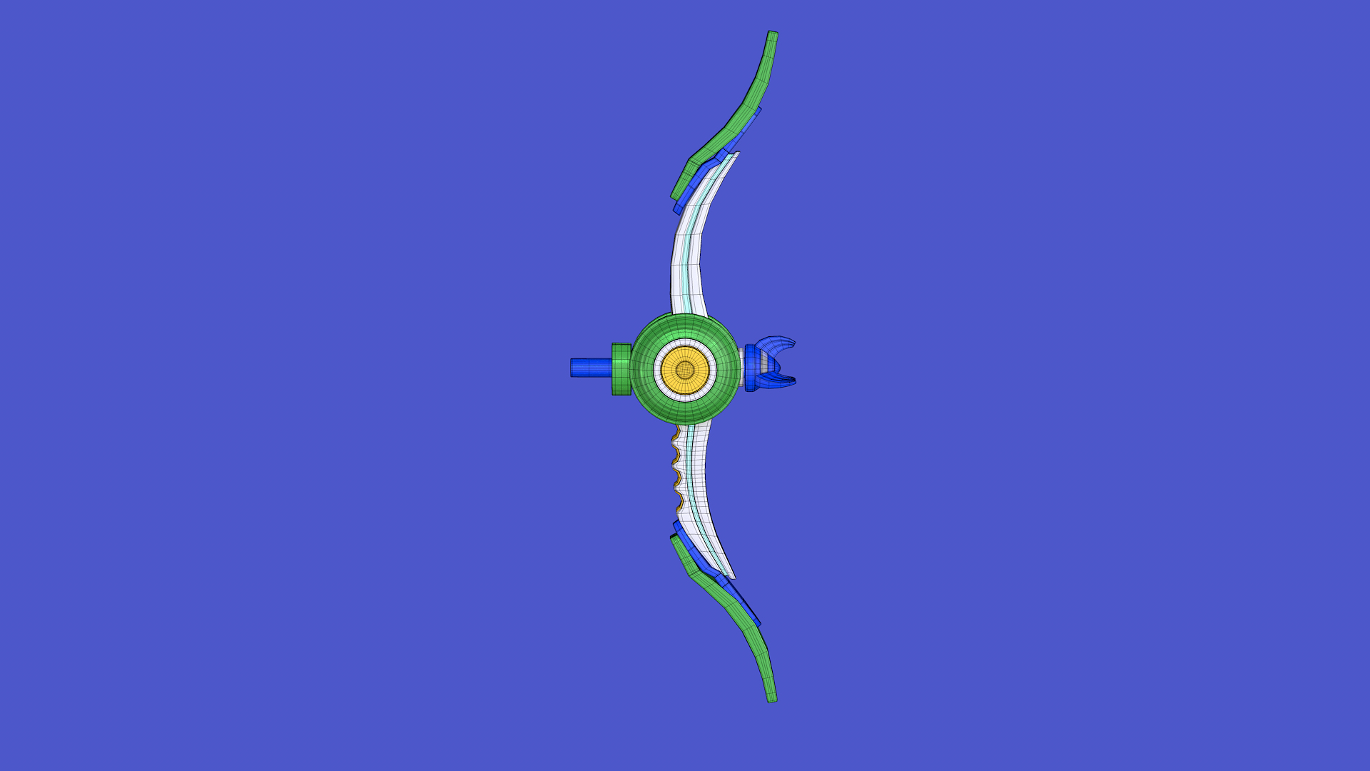 3D Model Weapon Blaster Luigi Super Mario Rabbids Sparks Of Hope 8K ...