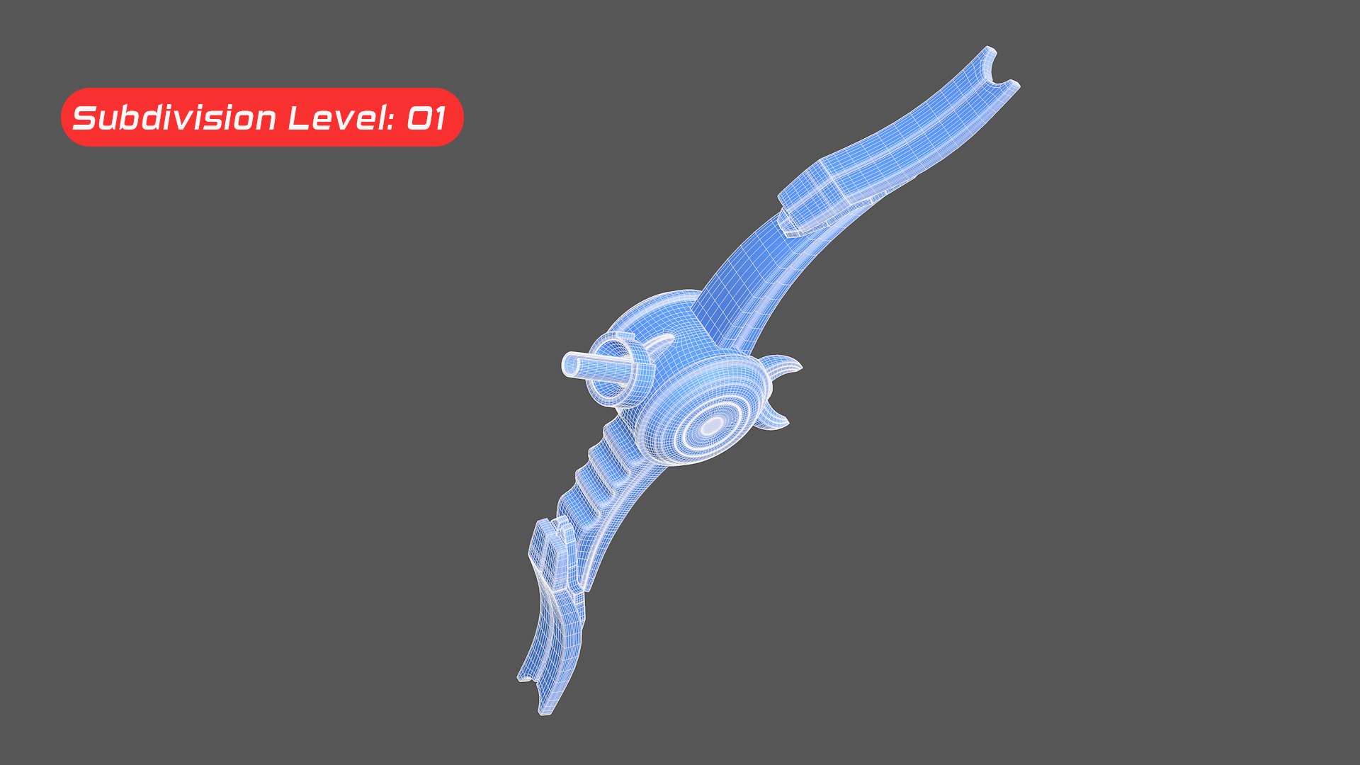 3D Model Weapon Blaster Luigi Super Mario Rabbids Sparks Of Hope 8K ...