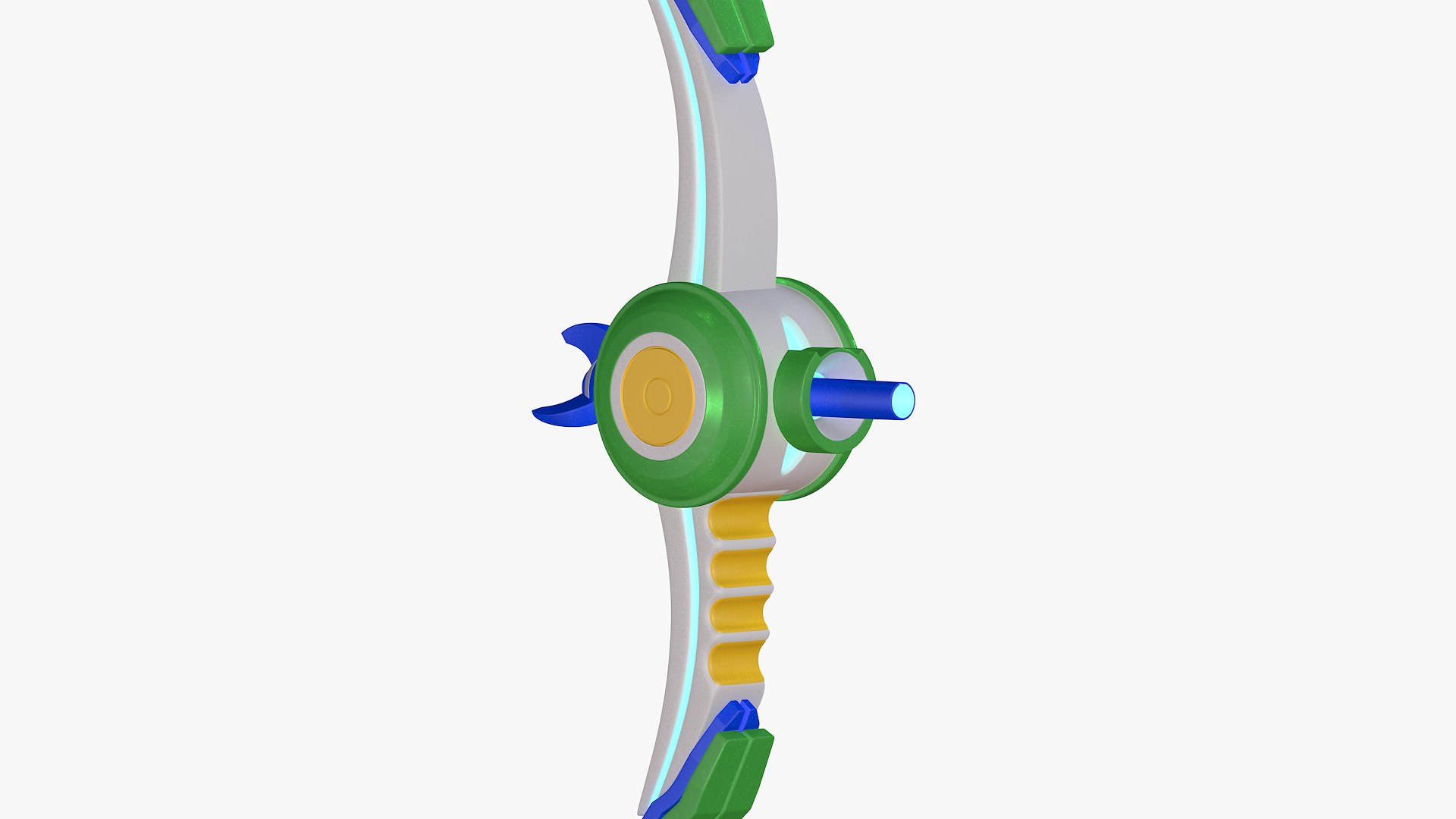 3D Model Weapon Blaster Luigi Super Mario Rabbids Sparks Of Hope 8K ...