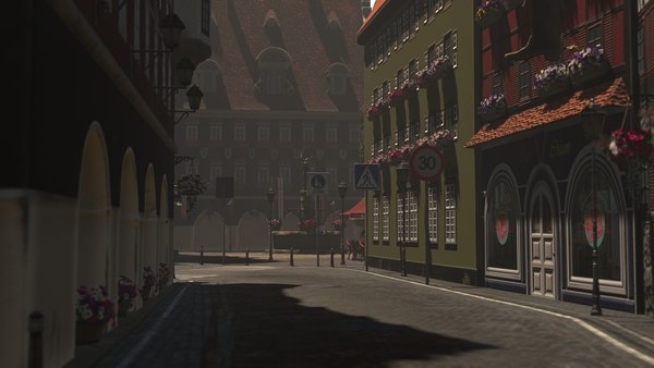 Old Town Square model - TurboSquid 1729959