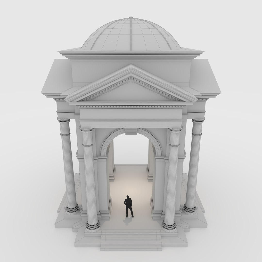 3D Portico 1 - TurboSquid 2122769