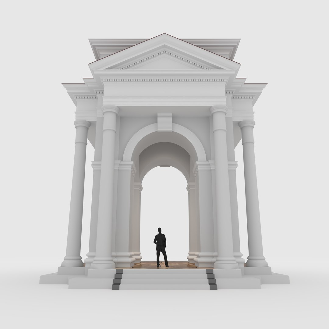 3D Portico 1 - TurboSquid 2122769