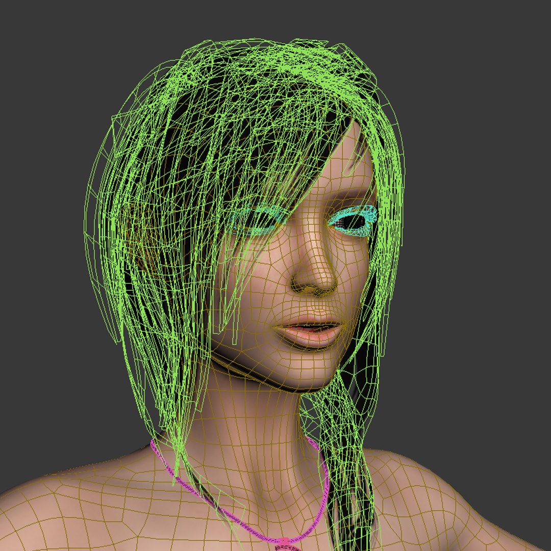 Ppl01 Realistic Woman Cora 3d Max