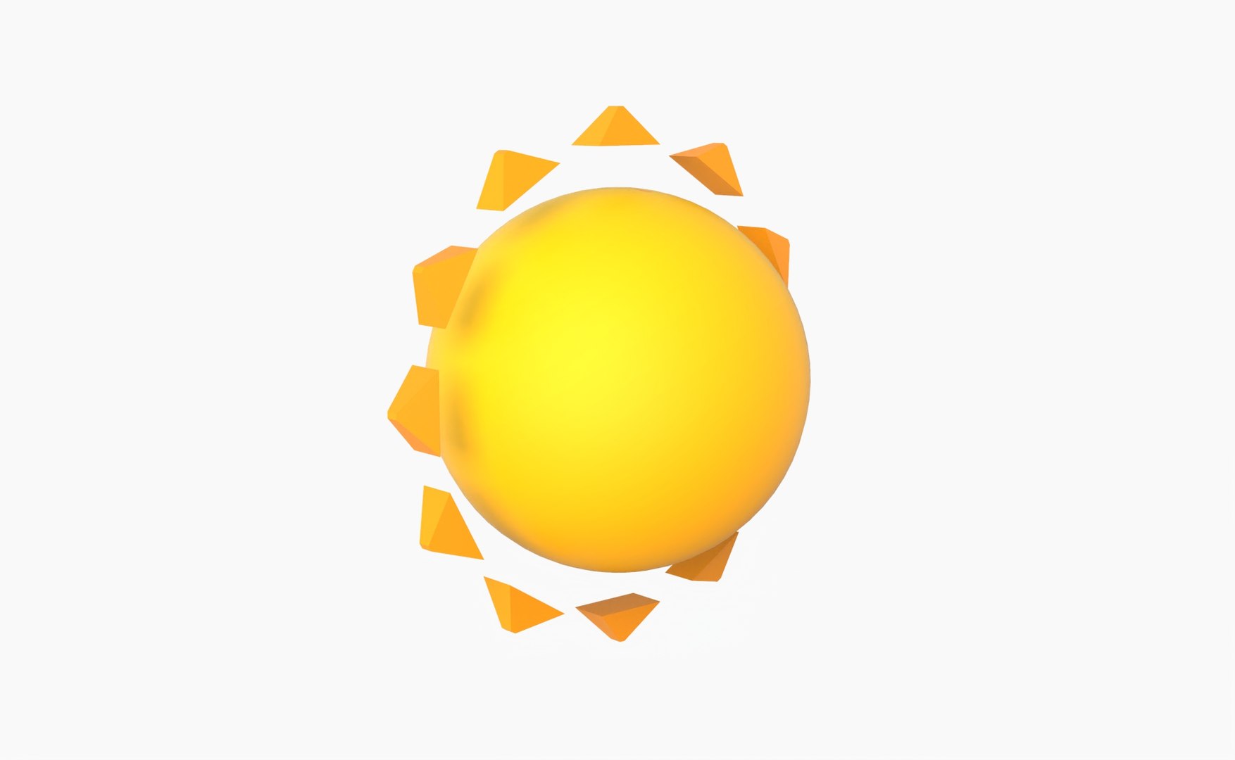 Prop90 Sun 3D Model - TurboSquid 2259459