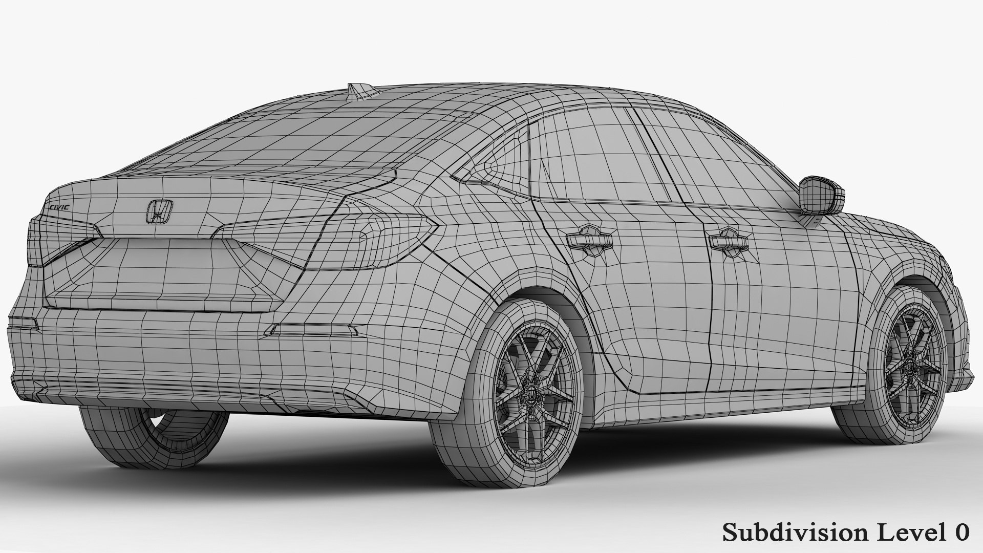 3D Honda Civic Sedan 2022 - TurboSquid 2079408