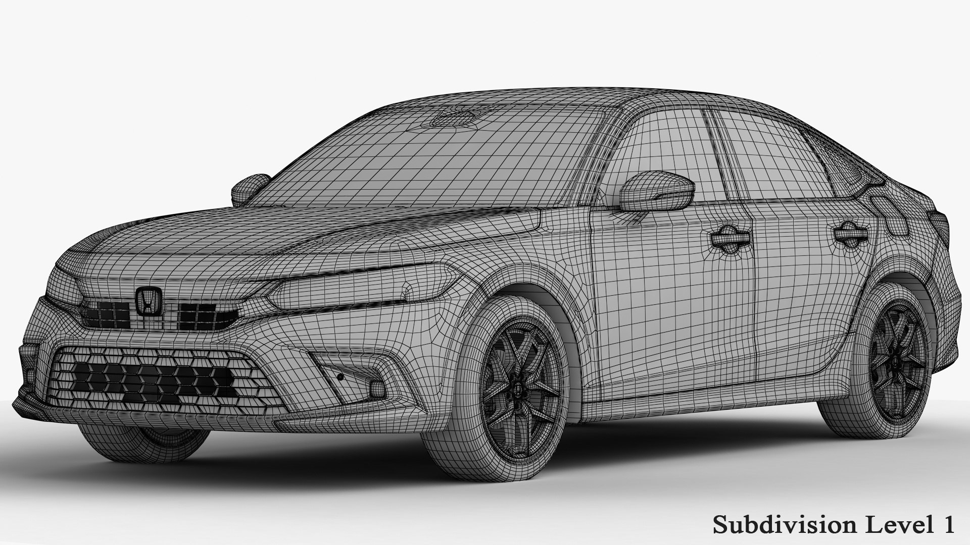 3D Honda Civic Sedan 2022 - TurboSquid 2079408