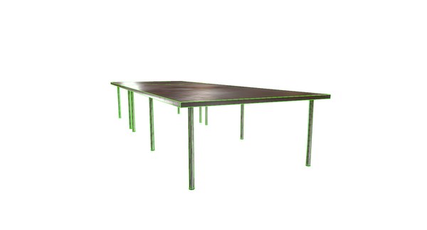 Free office table model - TurboSquid 1501819