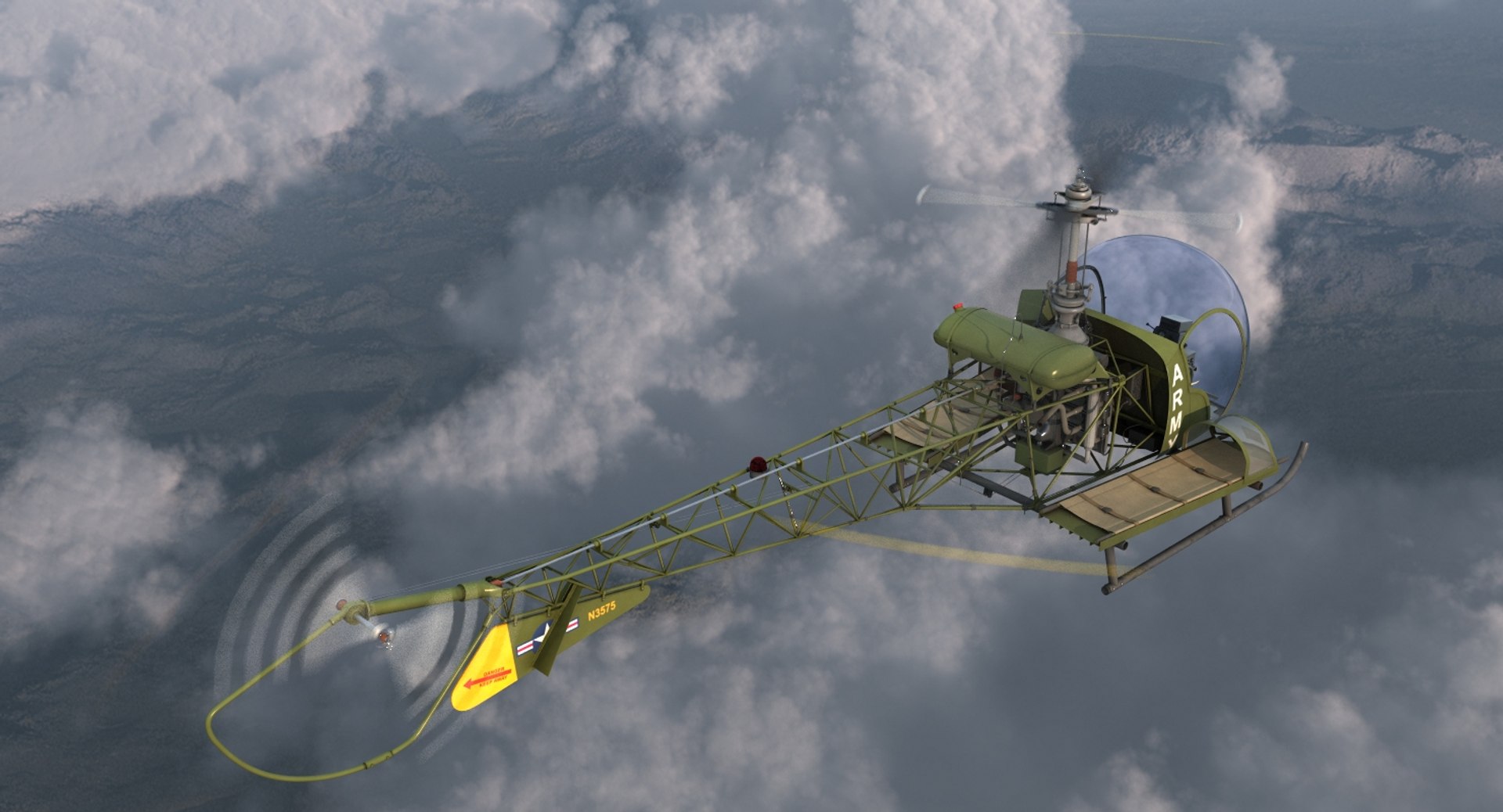 Bell H-13 Sioux United States Max