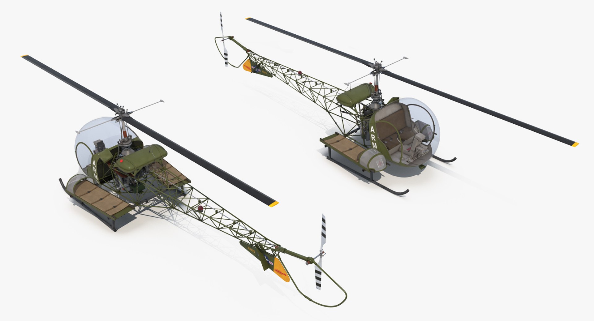 Bell H-13 Sioux United States Max