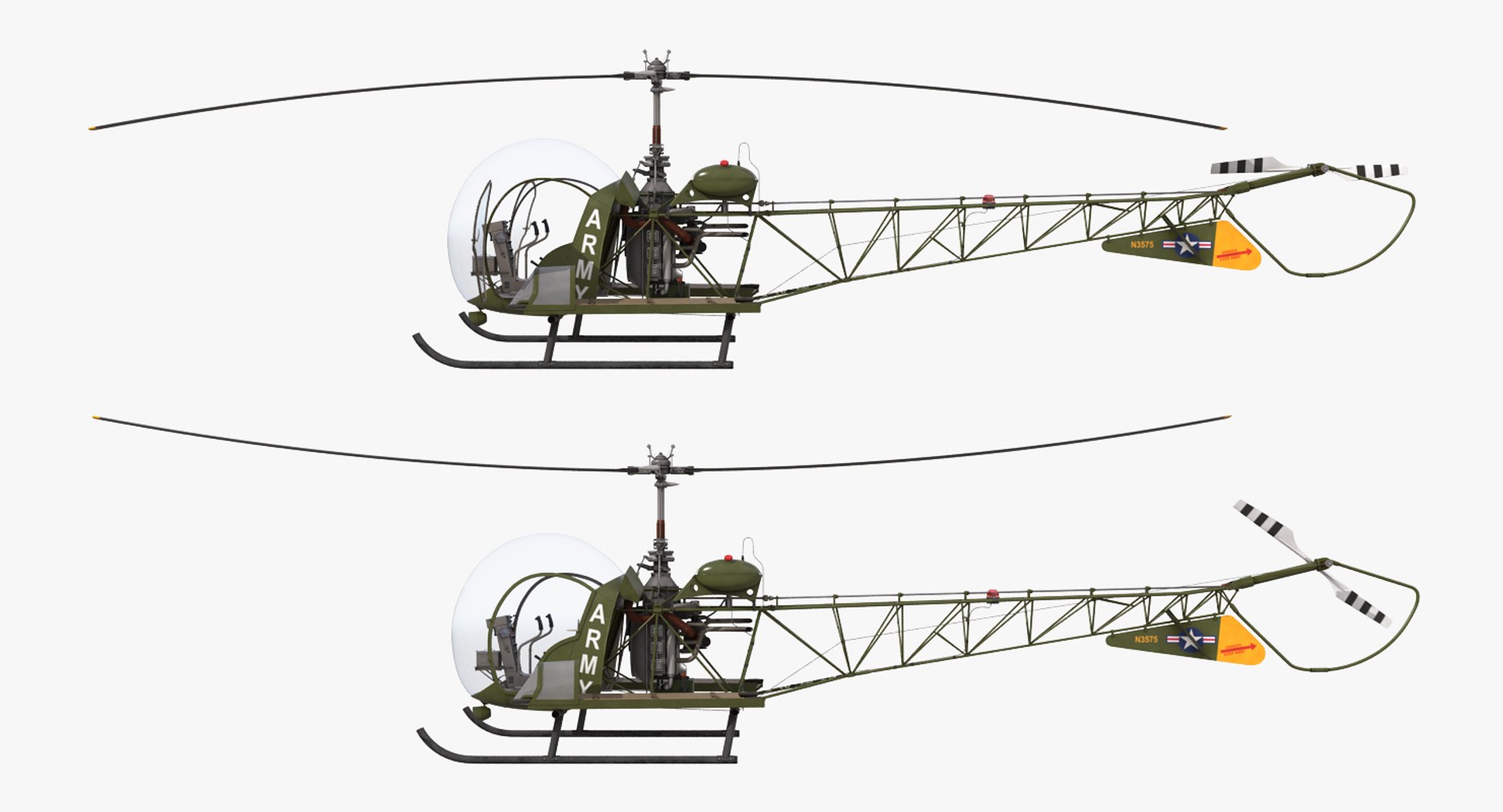 Bell H-13 Sioux United States Max