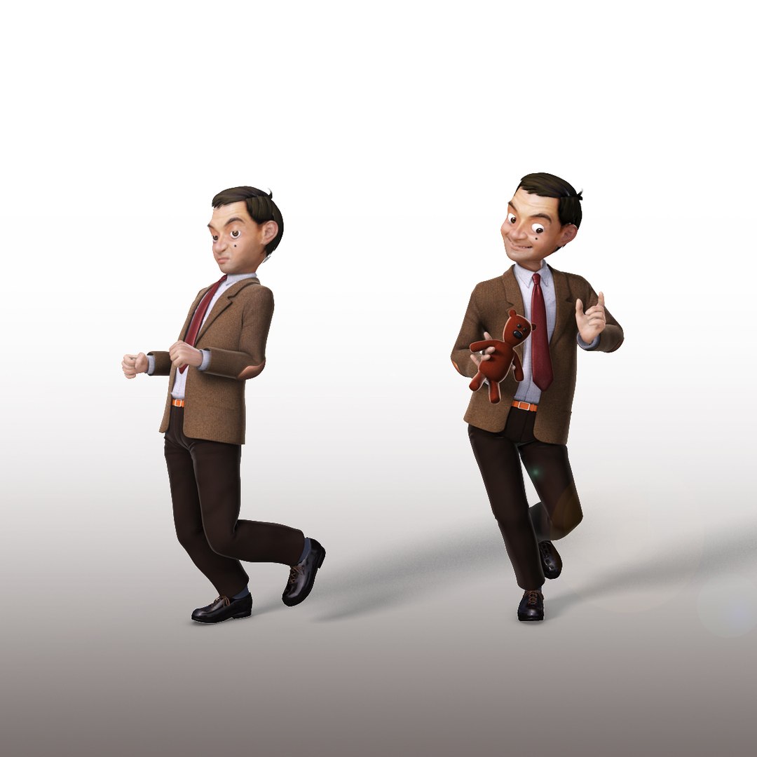 3d Mr Bean Model