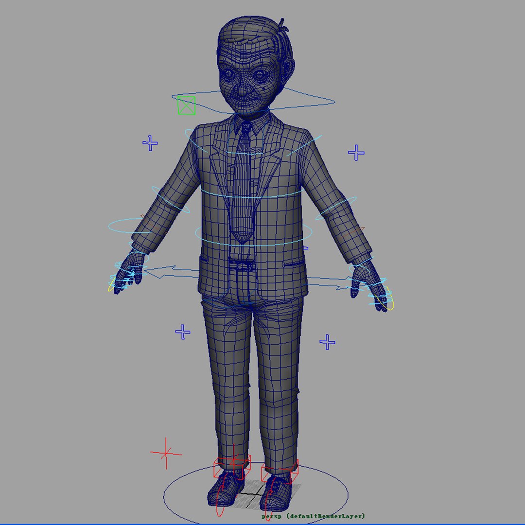 3d Mr Bean Model