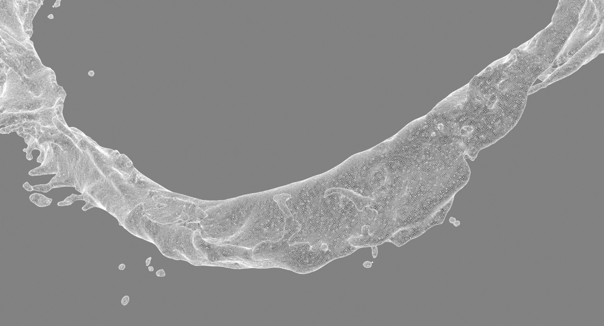 3D Liquid Flow Realflow Water Model - TurboSquid 1355482