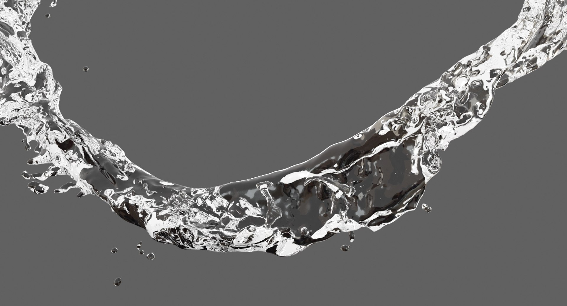 3D Liquid Flow Realflow Water Model - TurboSquid 1355482