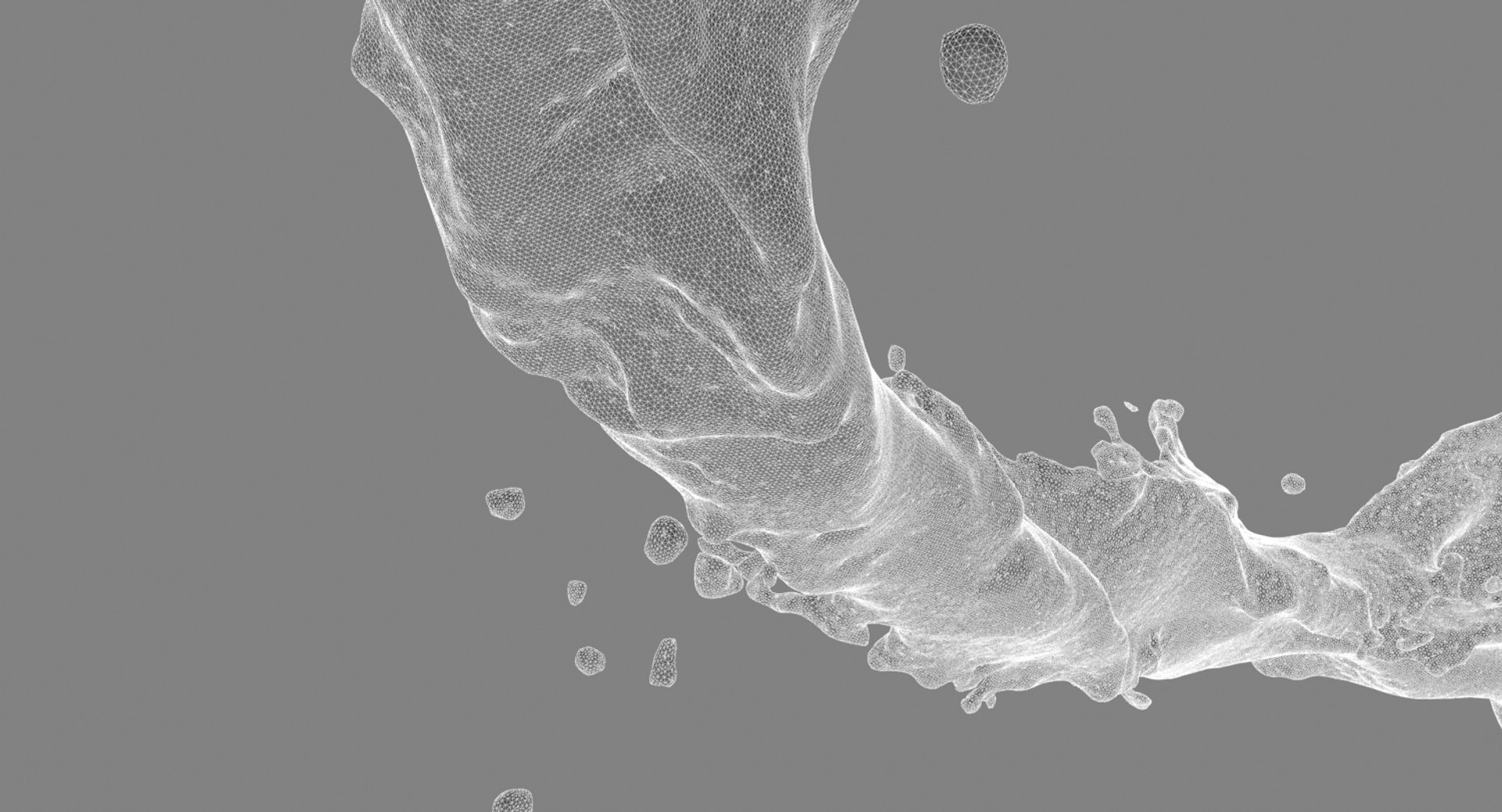 3D Liquid Flow Realflow Water Model - TurboSquid 1355482