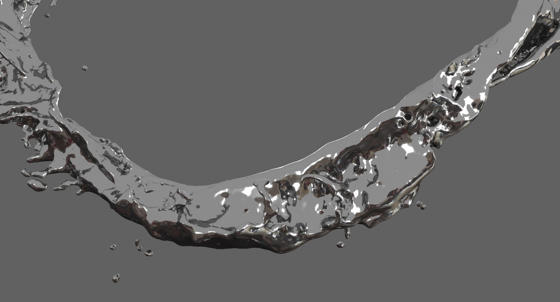 3D Liquid Flow Realflow Water Model - TurboSquid 1355482