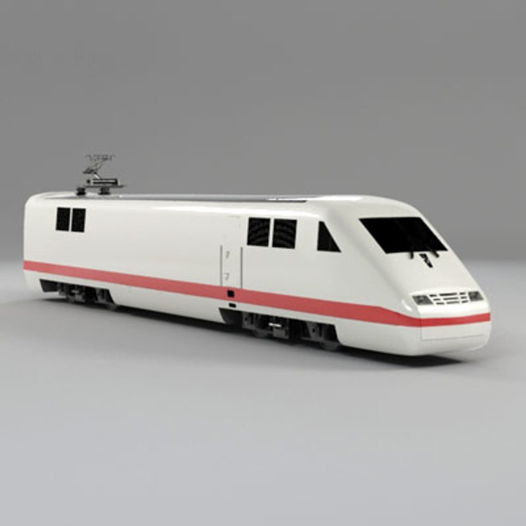 3d Model Ii Ice Locomotive
