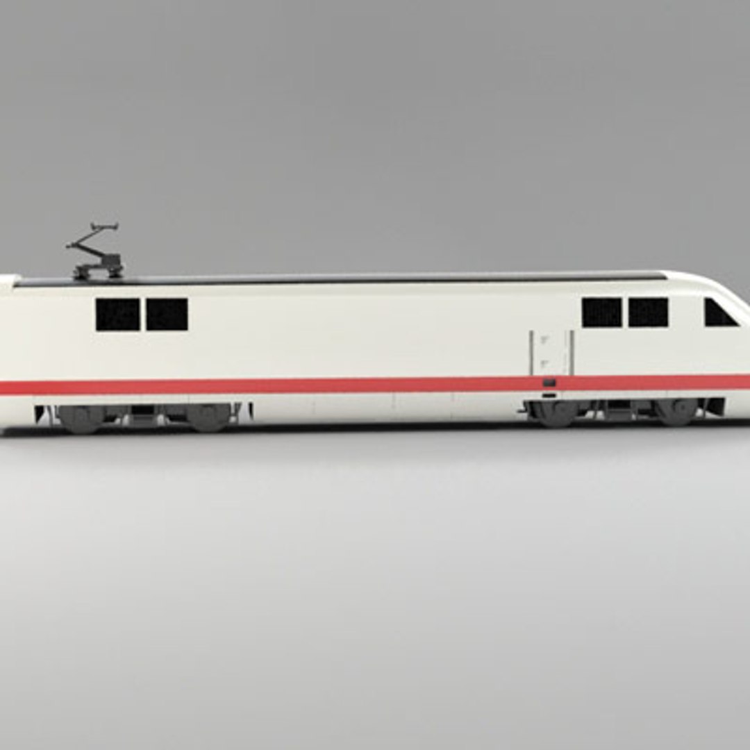 3d Model Ii Ice Locomotive