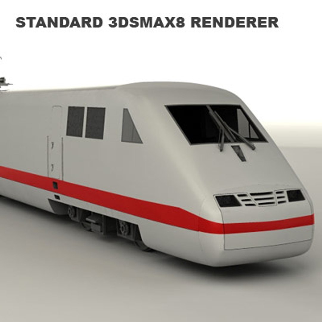 3d Model Ii Ice Locomotive