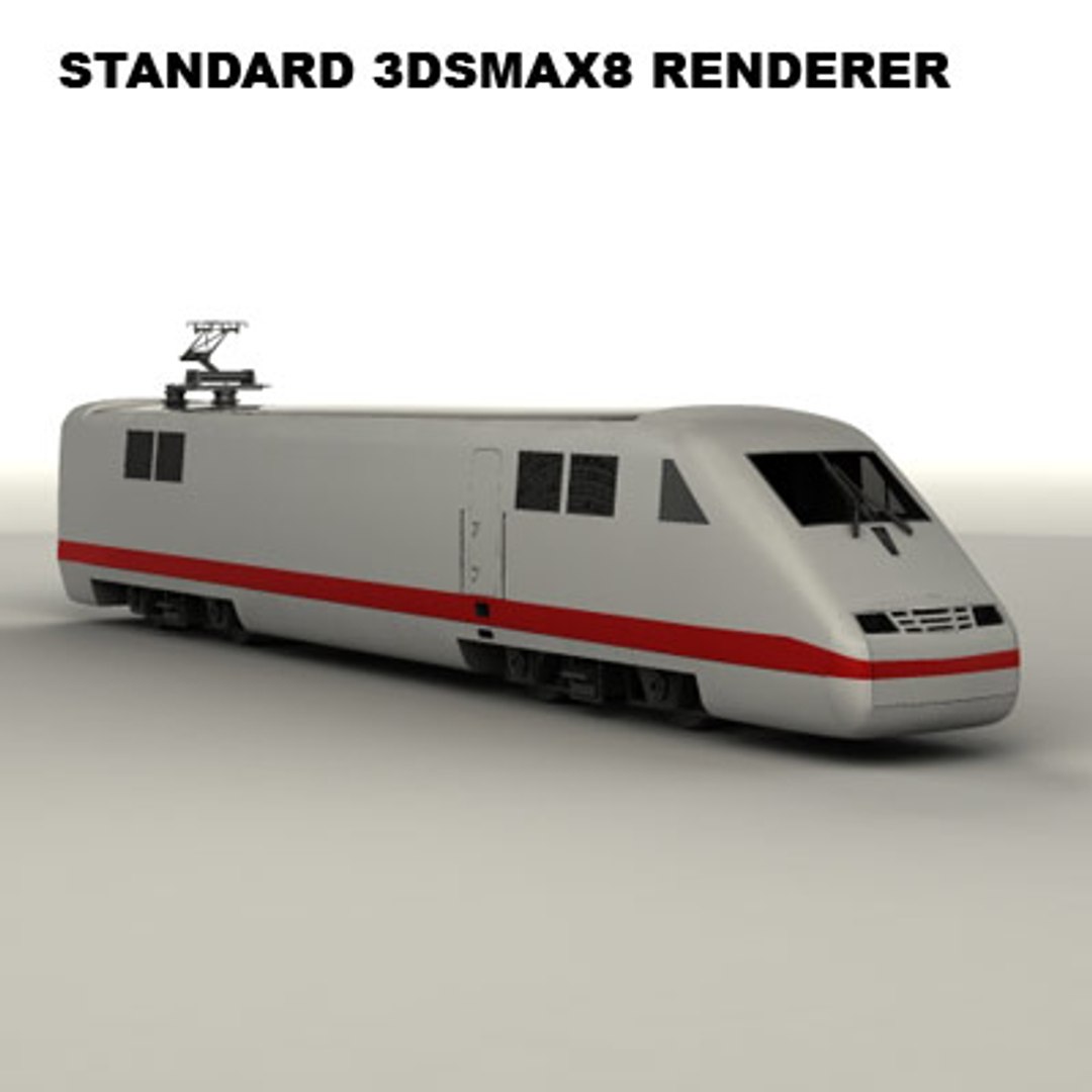 3d Model Ii Ice Locomotive