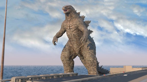 Godzilla Monster Modelo 3D - TurboSquid 2094596