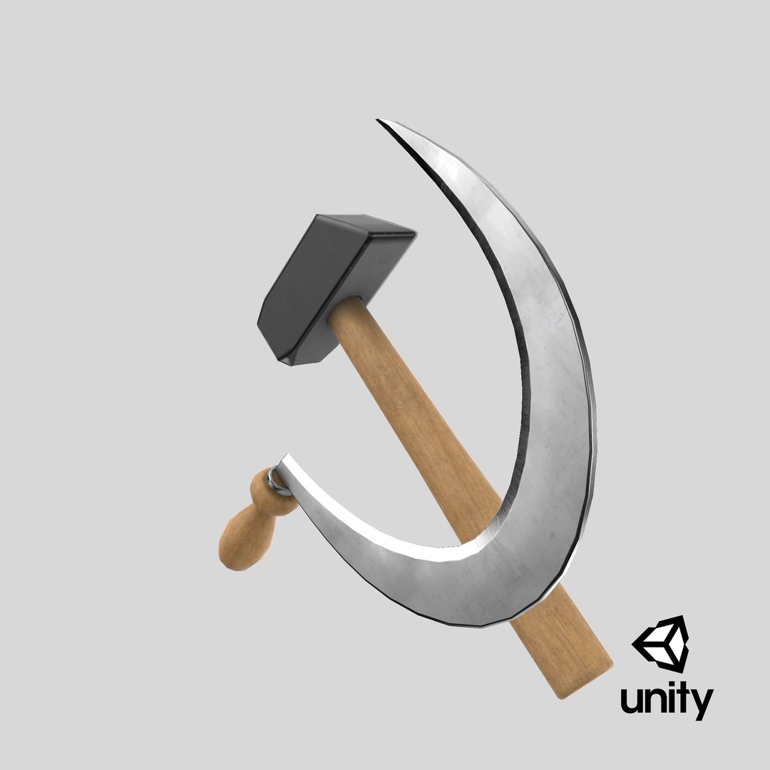 Sickle And Hammer 3D - TurboSquid 1941437
