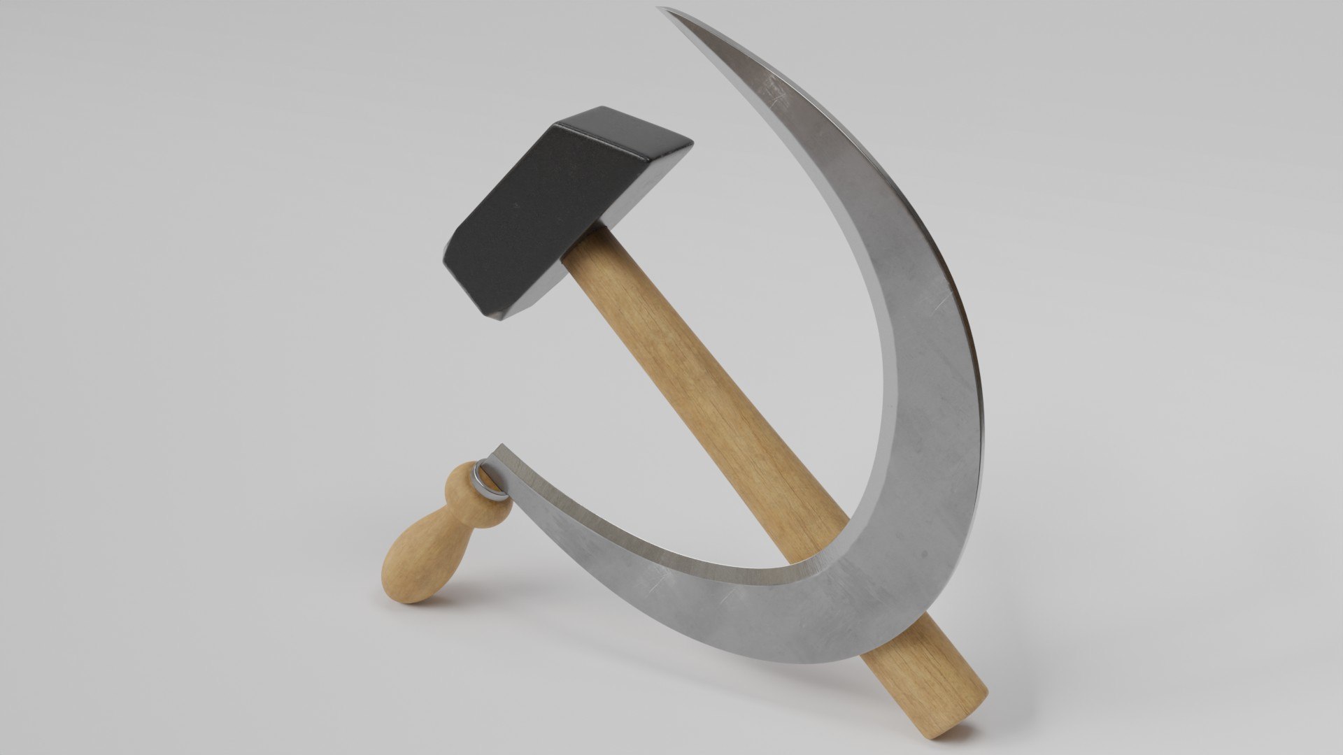Sickle And Hammer 3D - TurboSquid 1941437