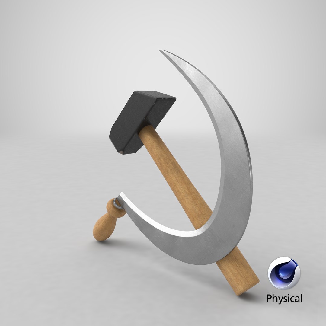 Sickle And Hammer 3D - TurboSquid 1941437