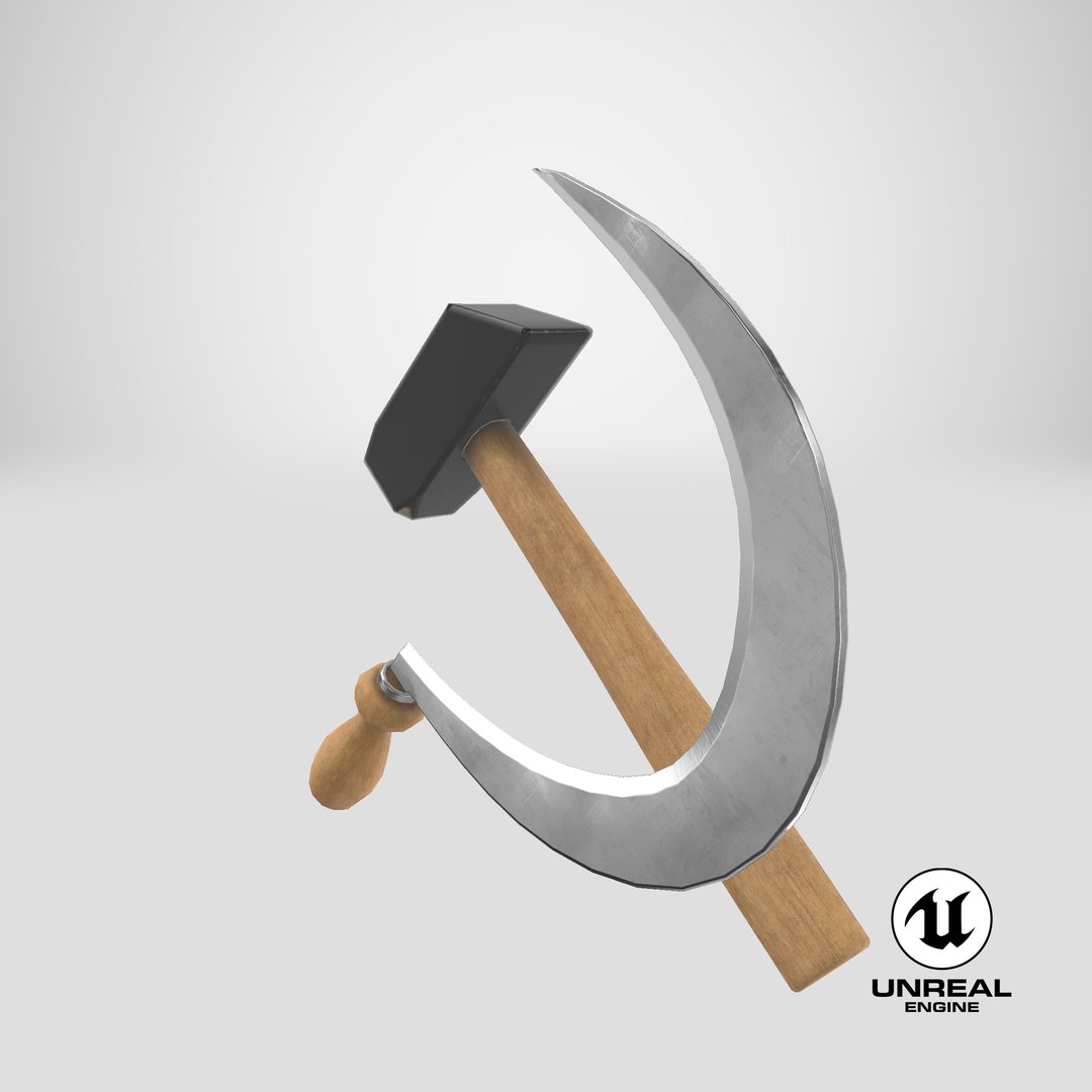 Sickle And Hammer 3D - TurboSquid 1941437