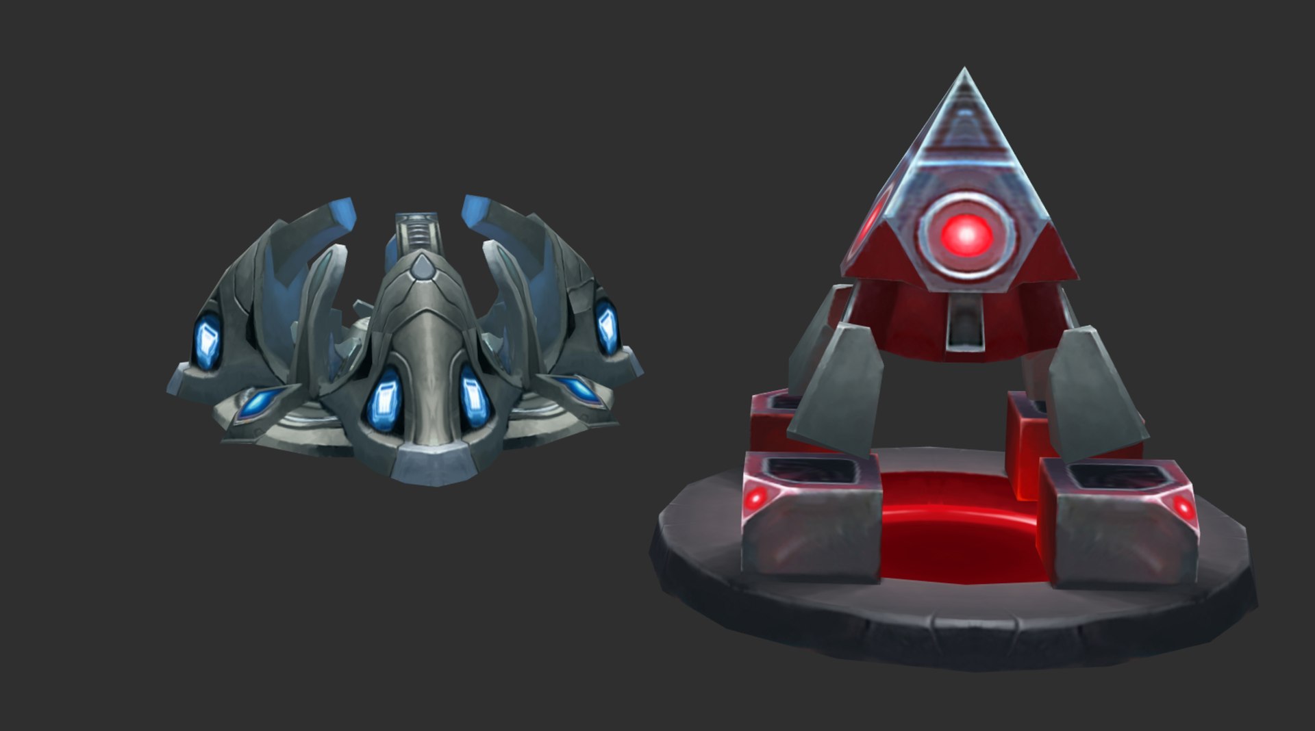 3D Factory Tower Hand-Painted Game Assets model - TurboSquid 2096118