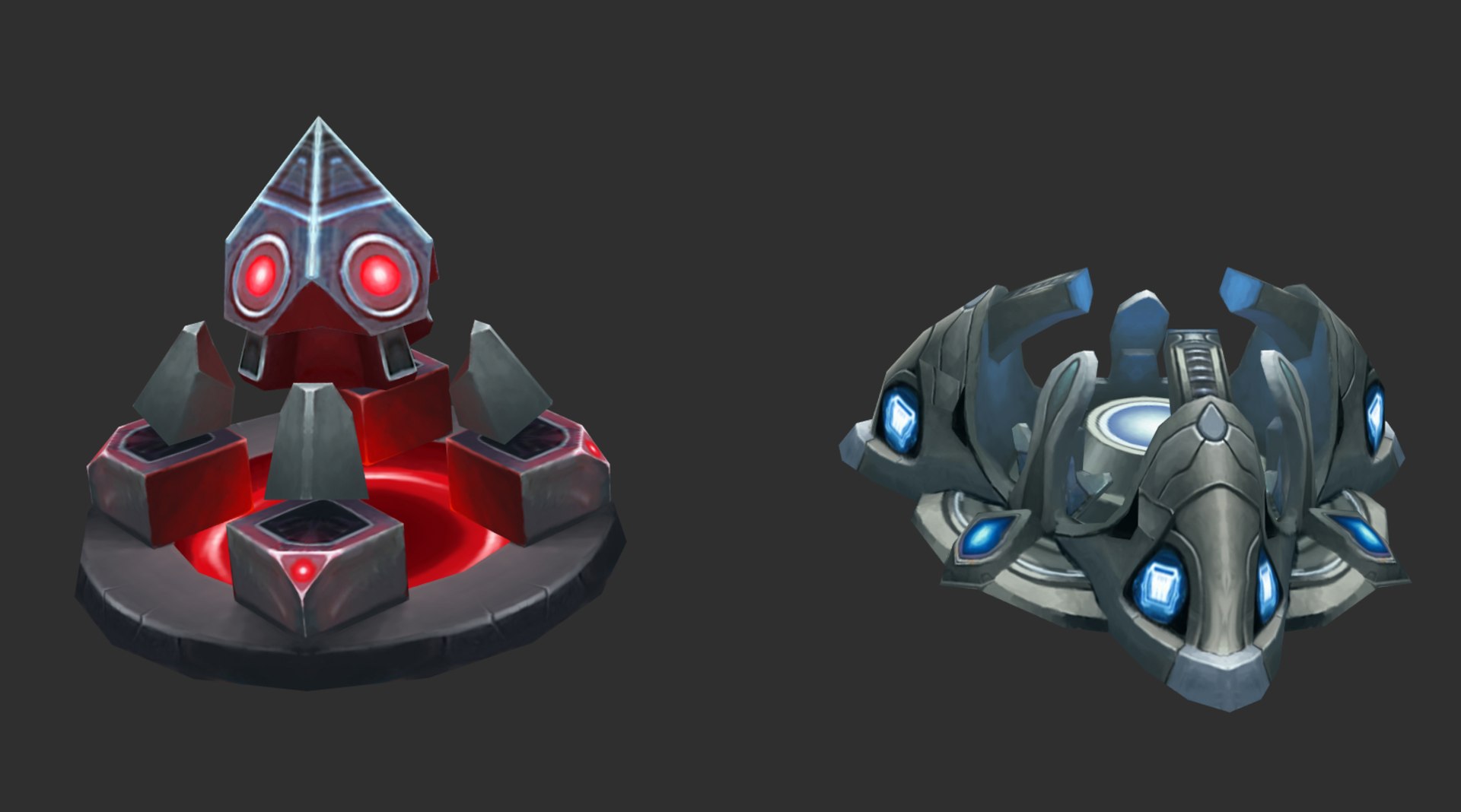 3D Factory Tower Hand-Painted Game Assets model - TurboSquid 2096118