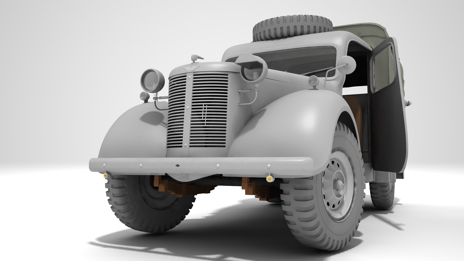 Austin HP Tilly 3D Model - TurboSquid 1725393
