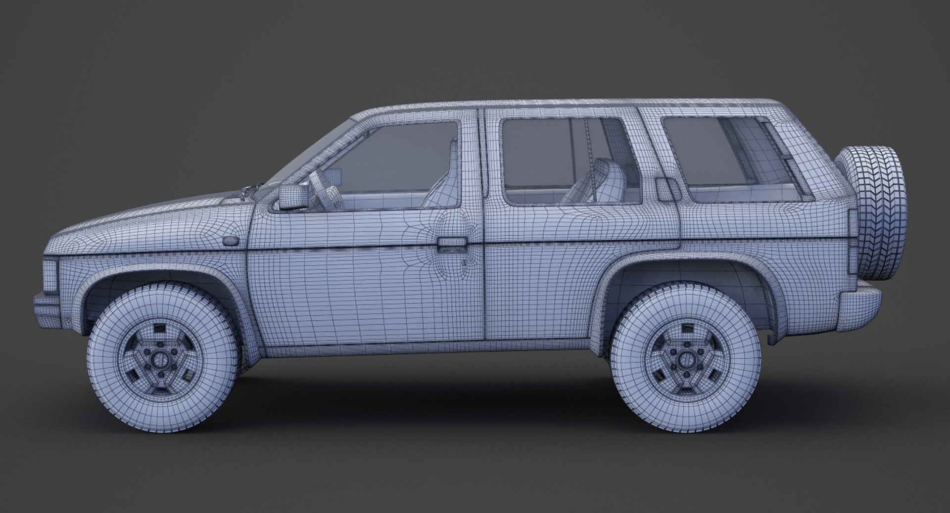 Nissan Terrano 1993 3D Model - TurboSquid 2191099