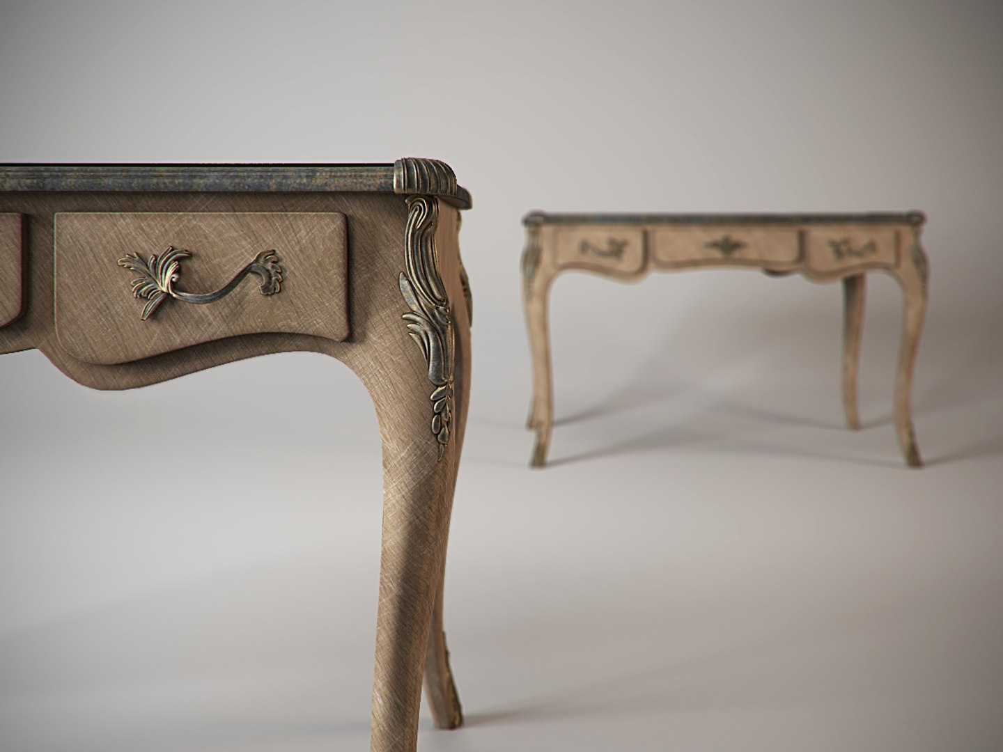 3d Model 1103 S Desk Provasi