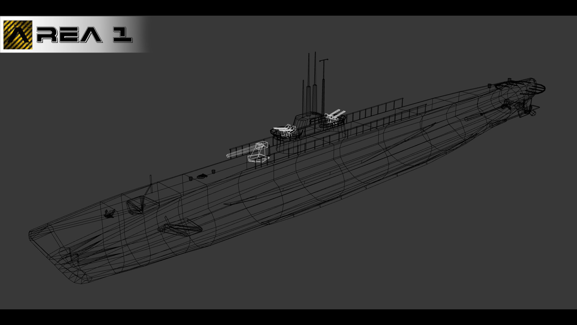 3D Uss Wahoo Ss-238 Ww2 - TurboSquid 1598530