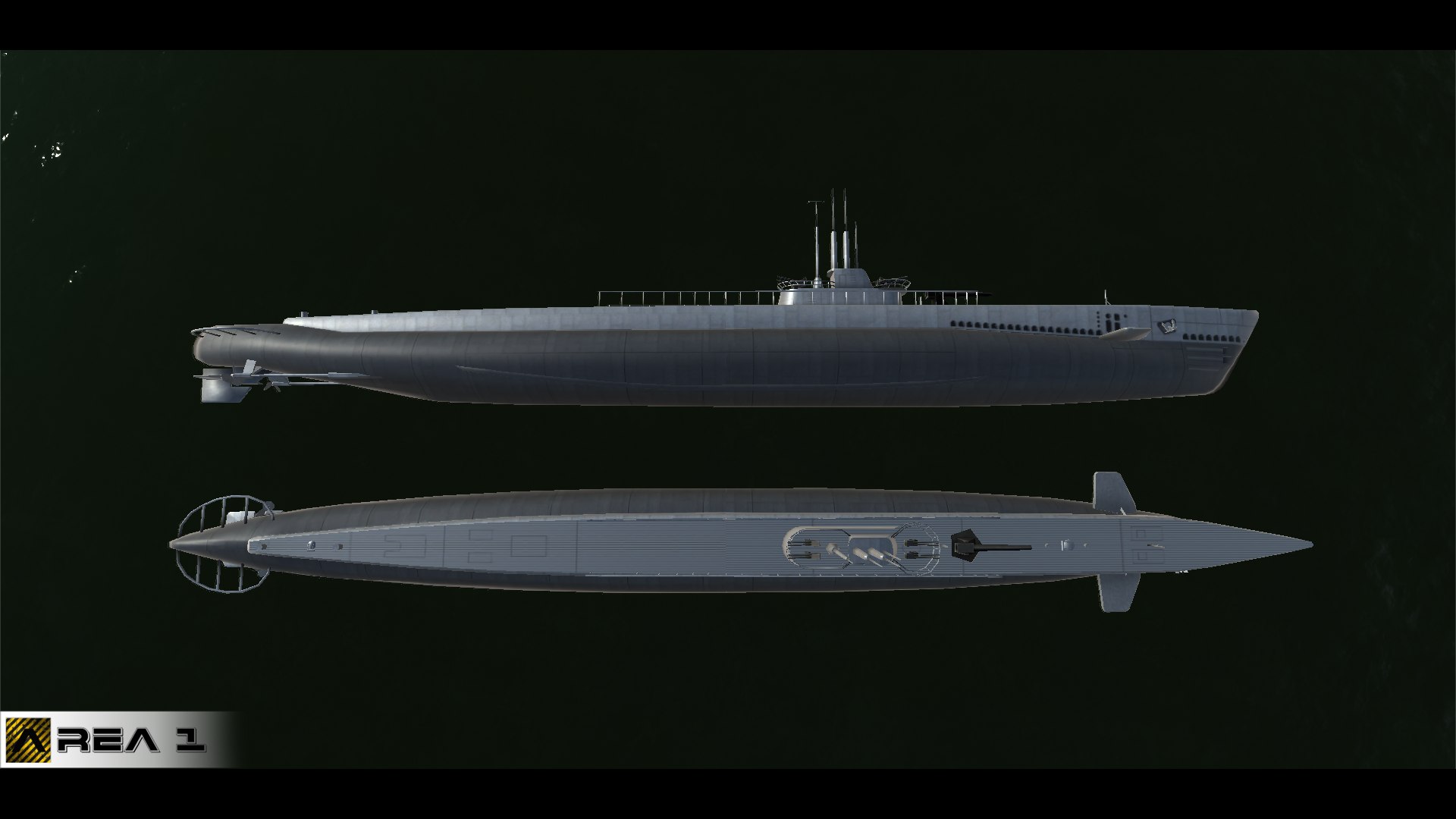 3D Uss Wahoo Ss-238 Ww2 - TurboSquid 1598530