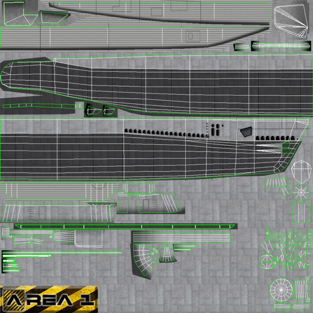 3D Uss Wahoo Ss-238 Ww2 - TurboSquid 1598530