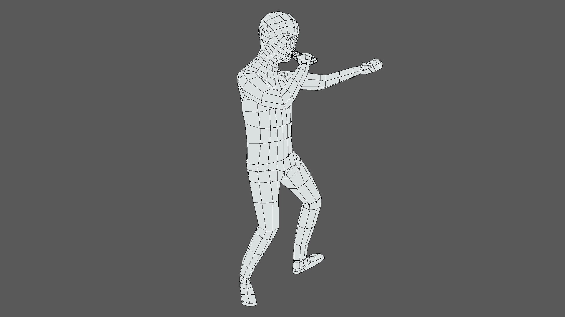 Low Poly Kid Singing 3D Model - TurboSquid 1873679