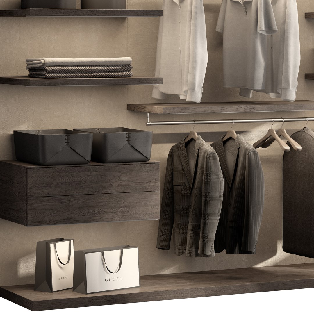 Wardrobe 03 3D Model - TurboSquid 2170012