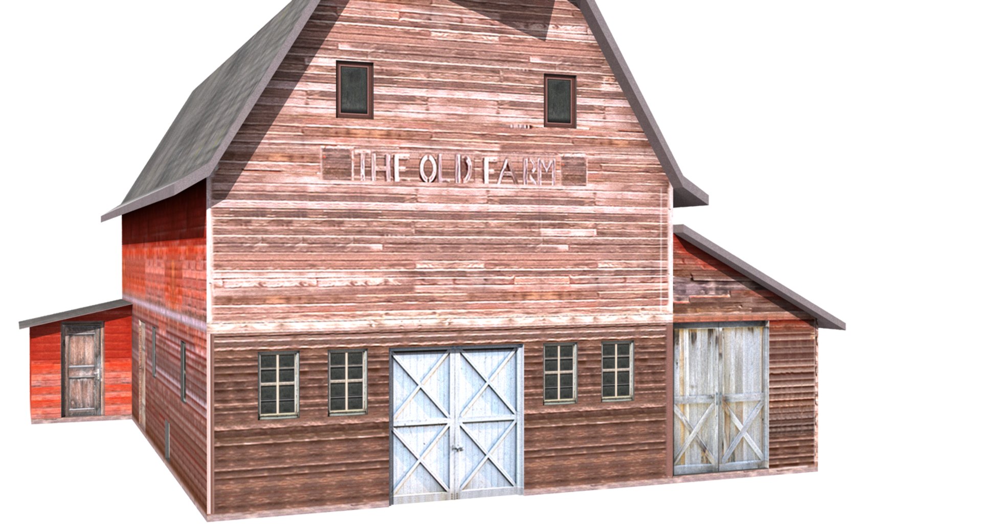 Old Barn 3D Model - TurboSquid 1149221
