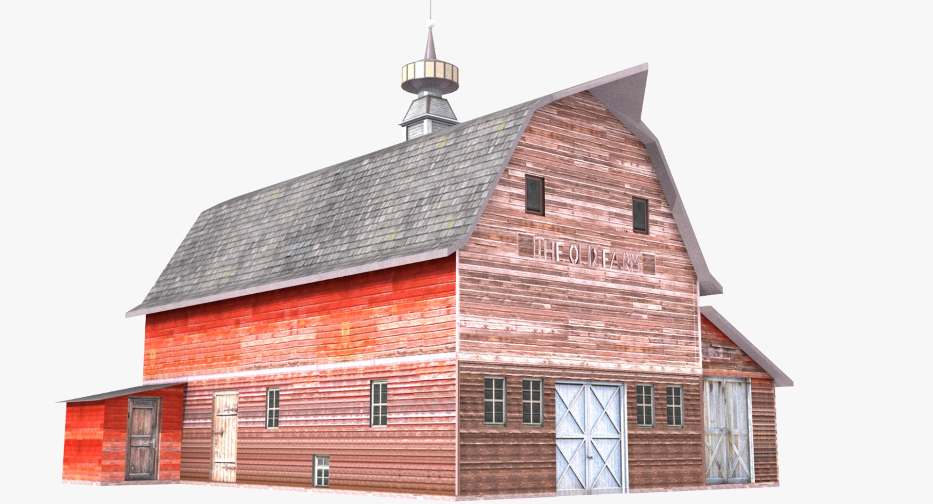 Old Barn 3D Model - TurboSquid 1149221