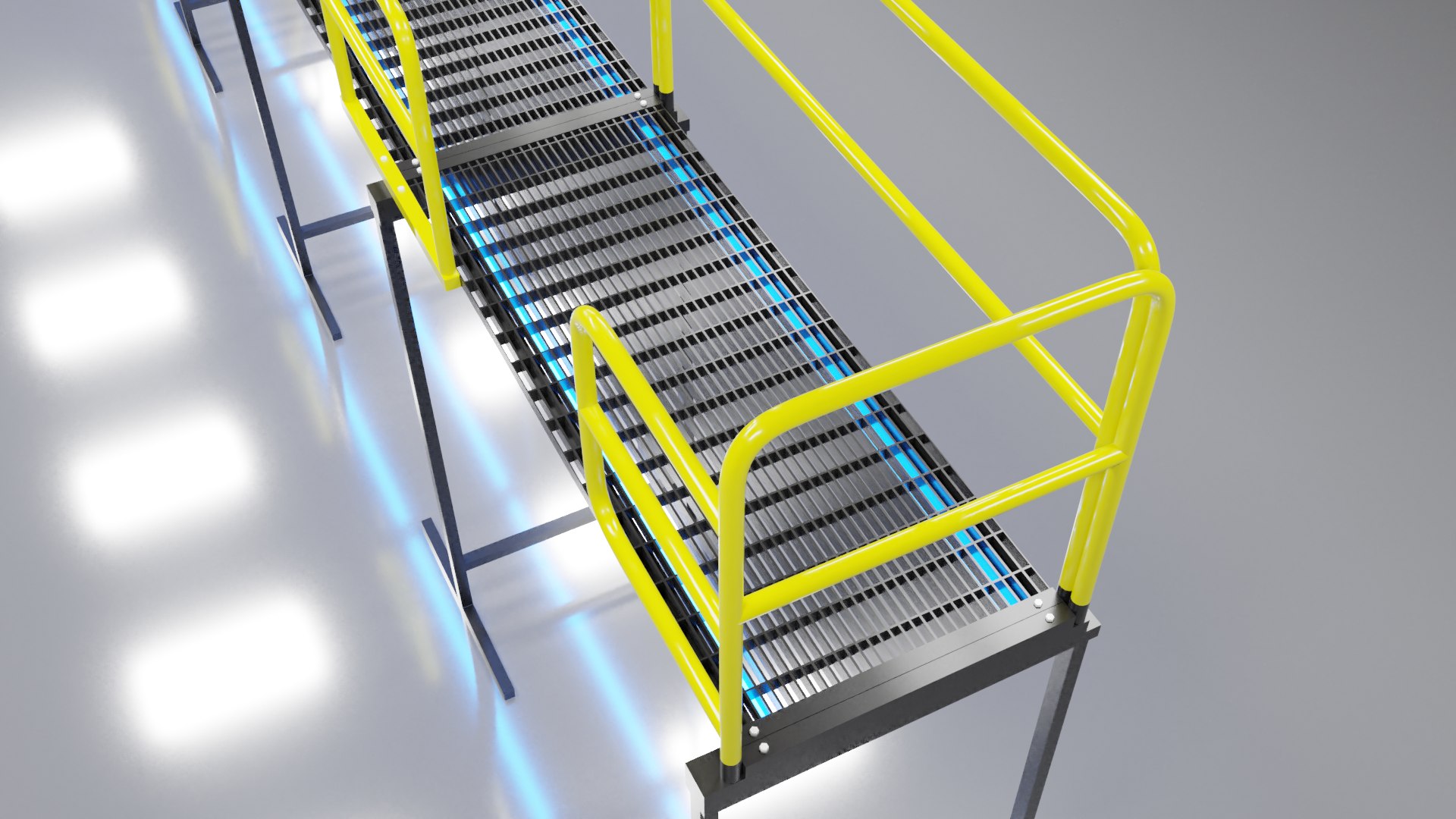 Platform Ladder Railings Assemblies 3D Model - TurboSquid 1472939