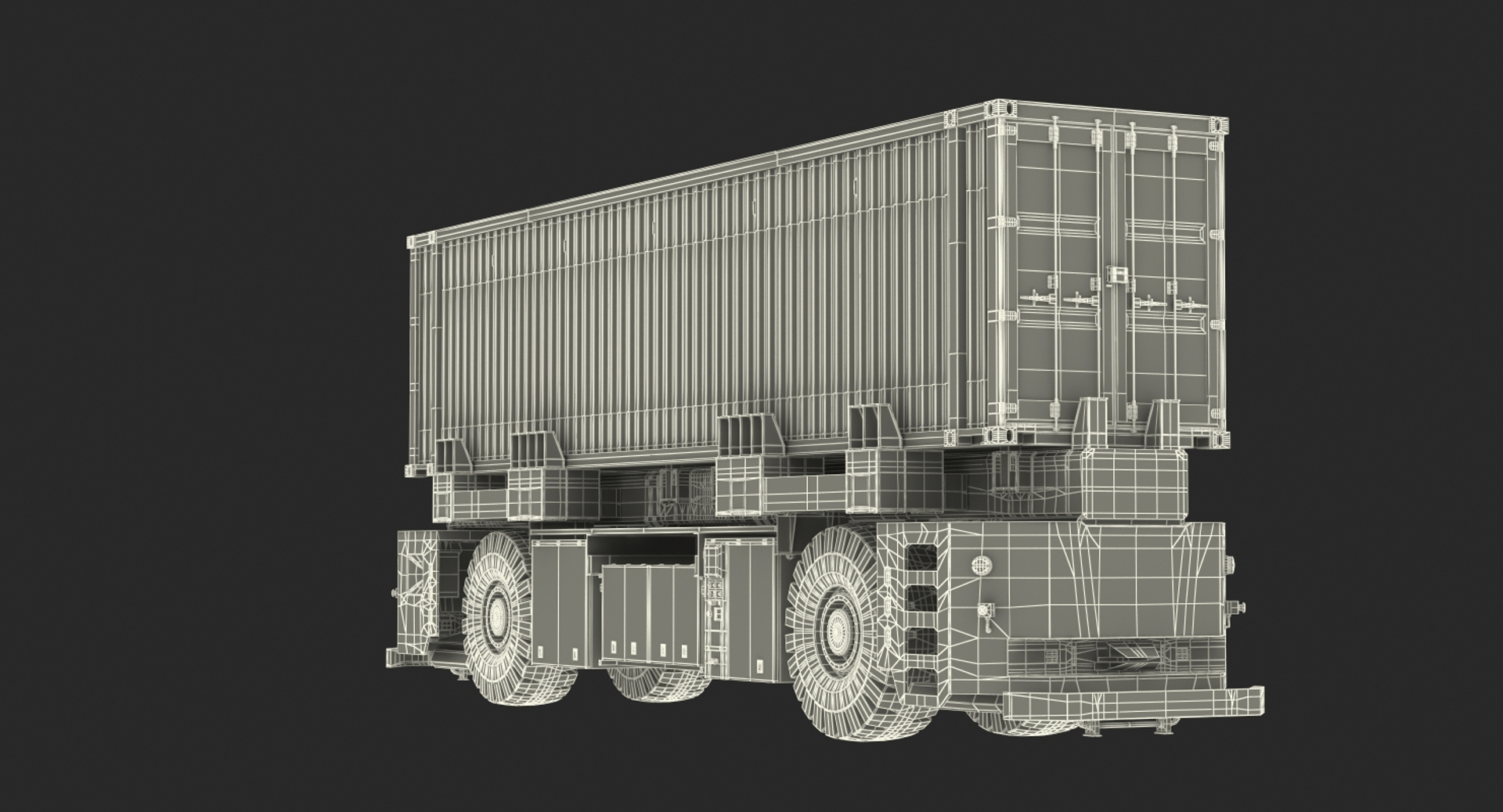 Kalmar Agv 40ft Iso Container 3D Model - TurboSquid 1376098