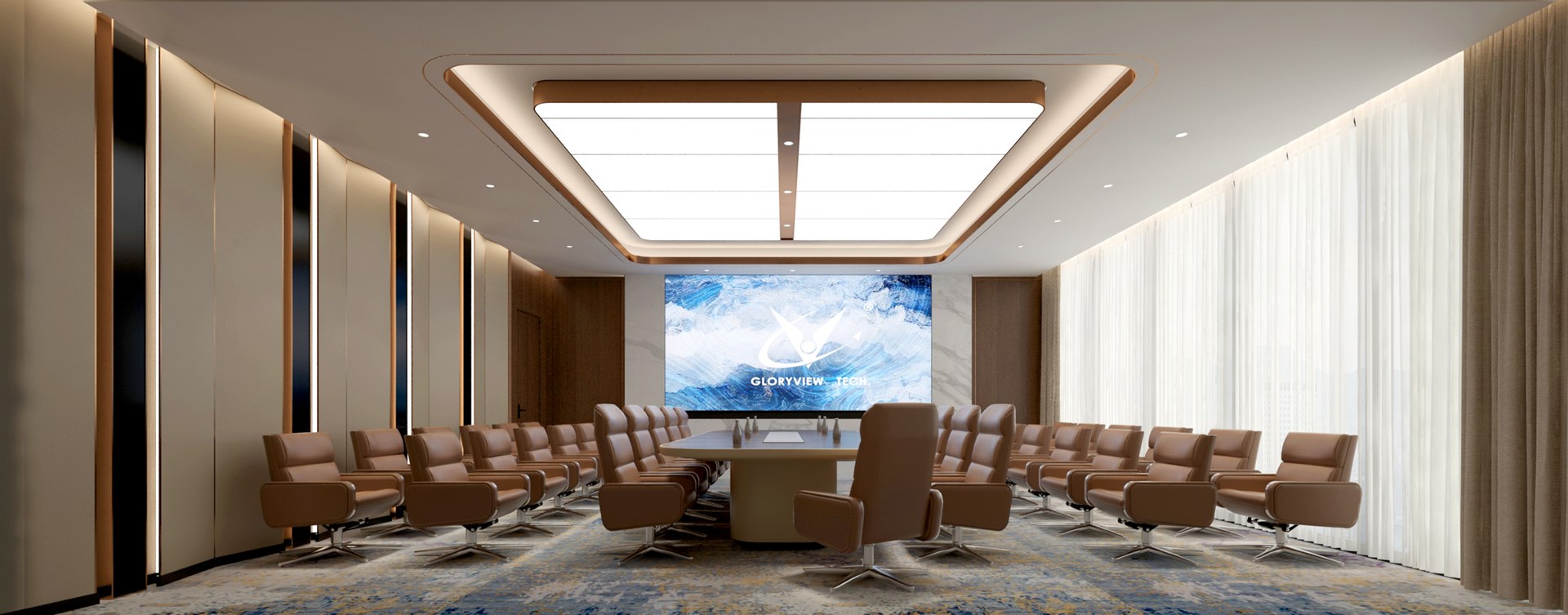 Conference Room Model - TurboSquid 2356879