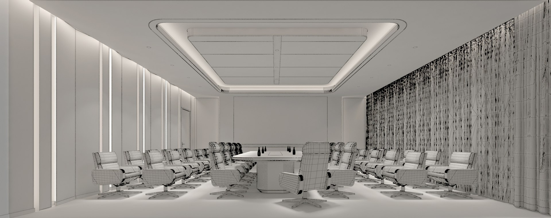 Conference Room Model - TurboSquid 2356879