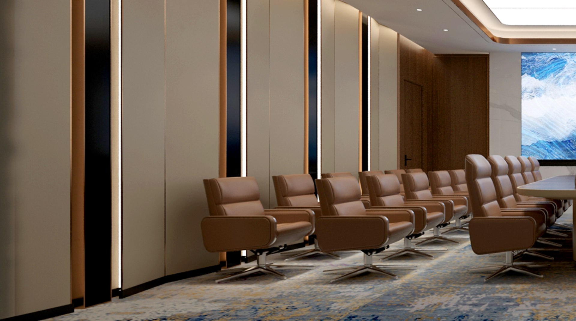 Conference Room Model - TurboSquid 2356879