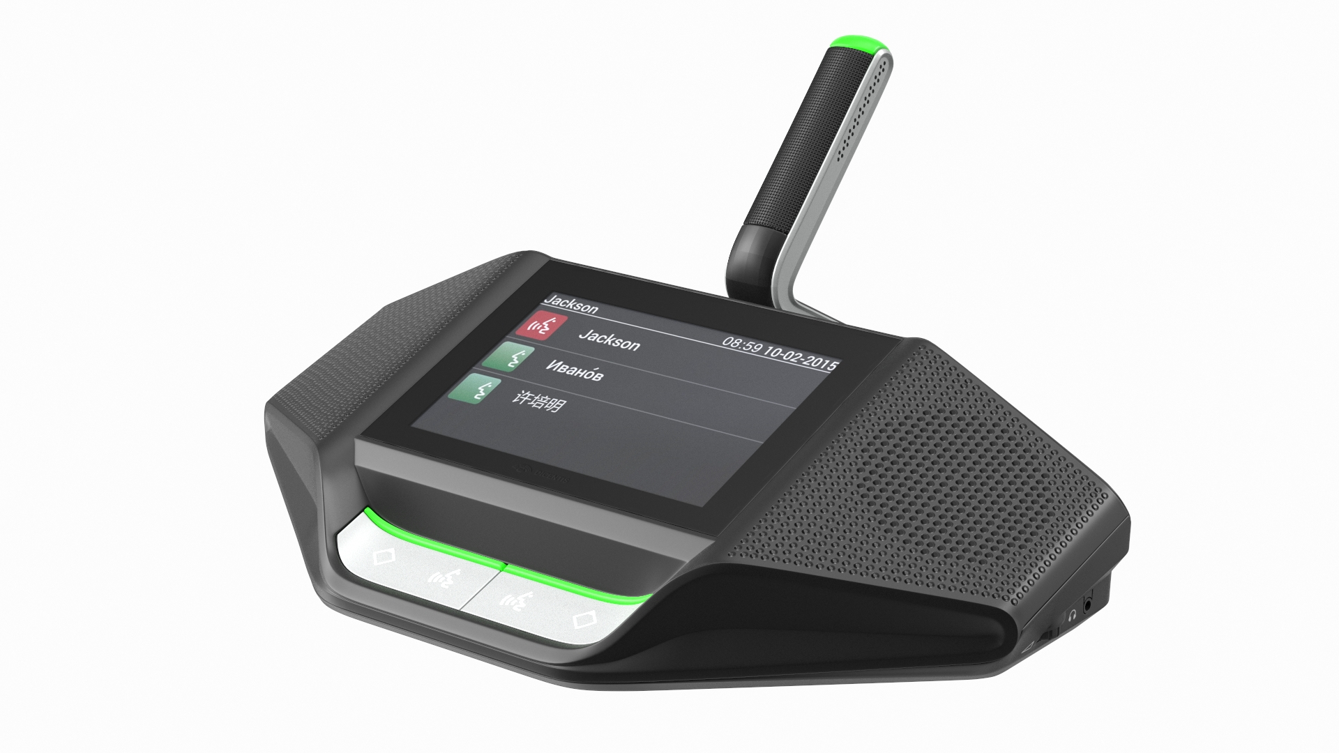 Wireless Discussion Device With Touchscreen 3D - TurboSquid 1799977